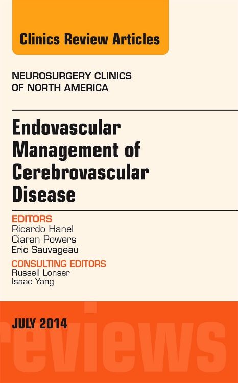 Endovascular Management of Cerebrovascular Disea: 1st edition | Ricardo ...