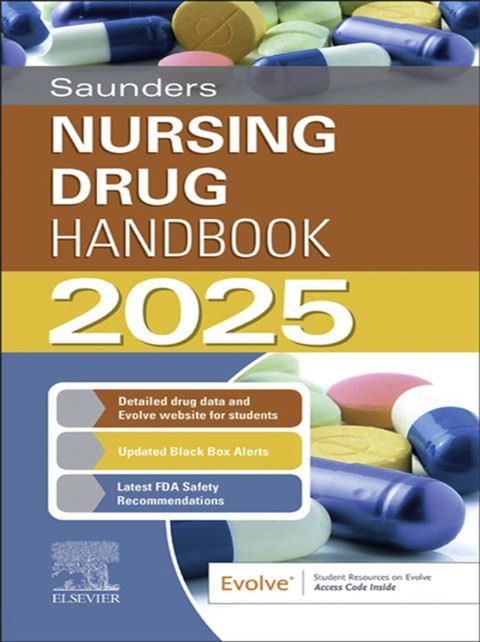 Saunders Nursing Drug Handbook 2025 - E-BOOK: 1st edition | Robert ...